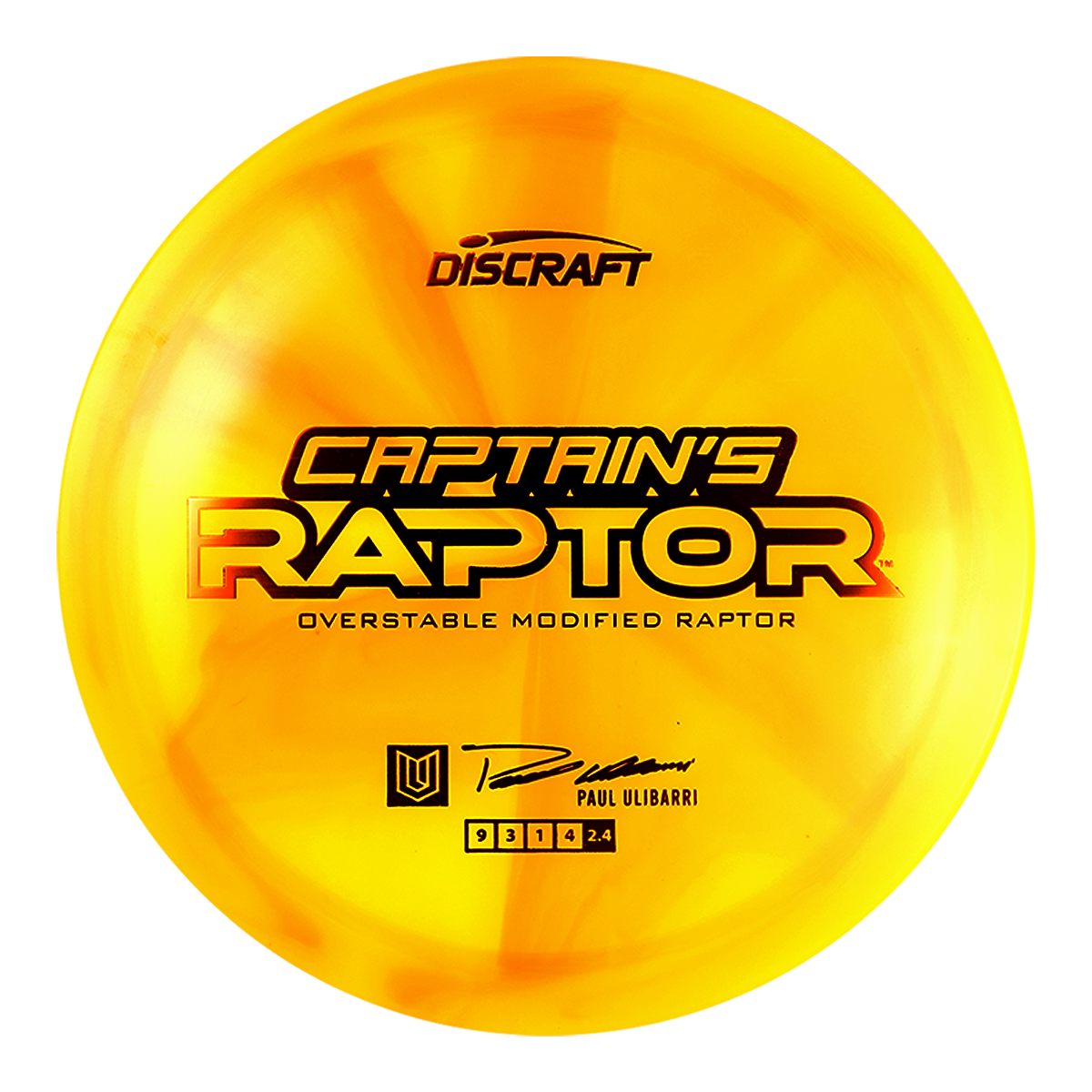 Discraft Z Swirl Captain's Raptor 2025 · Disc Store